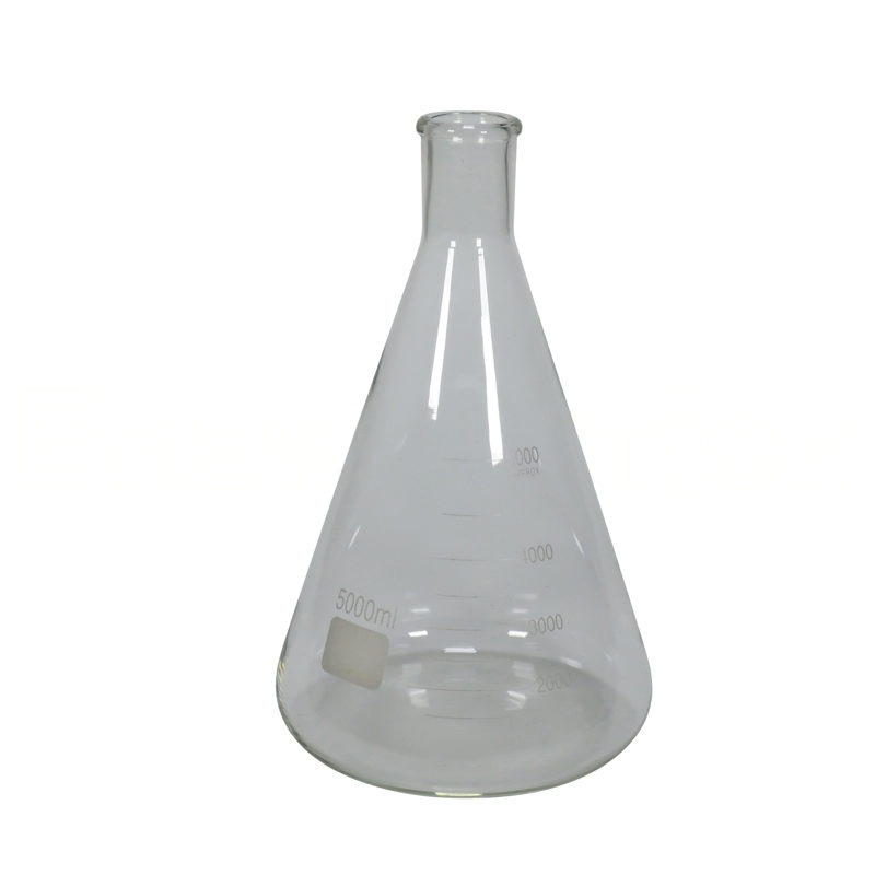 Erlenmeyer Flask 5000 ml for Yeast Propagation - Brewolution