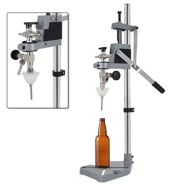 Counter Pressure Bottle Filler with Stand